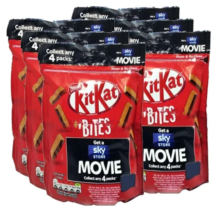 Nestle Kit Kat Bites 6 Pack (104g per pack) | Lazada PH