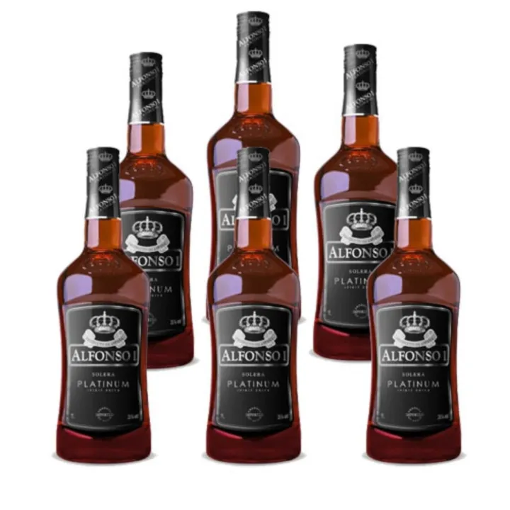 Alfonso I Solera Platinum Brandy 6 Pack (1L per Bottle) | Lazada PH