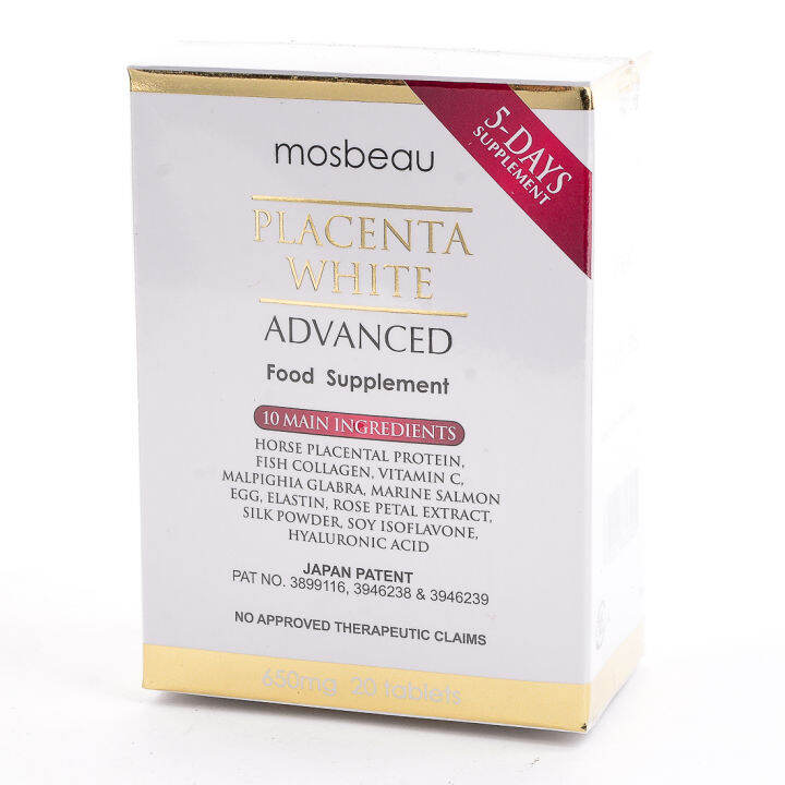 Mosbeau Advanced Tablet 650mg Box of 20 | Lazada PH