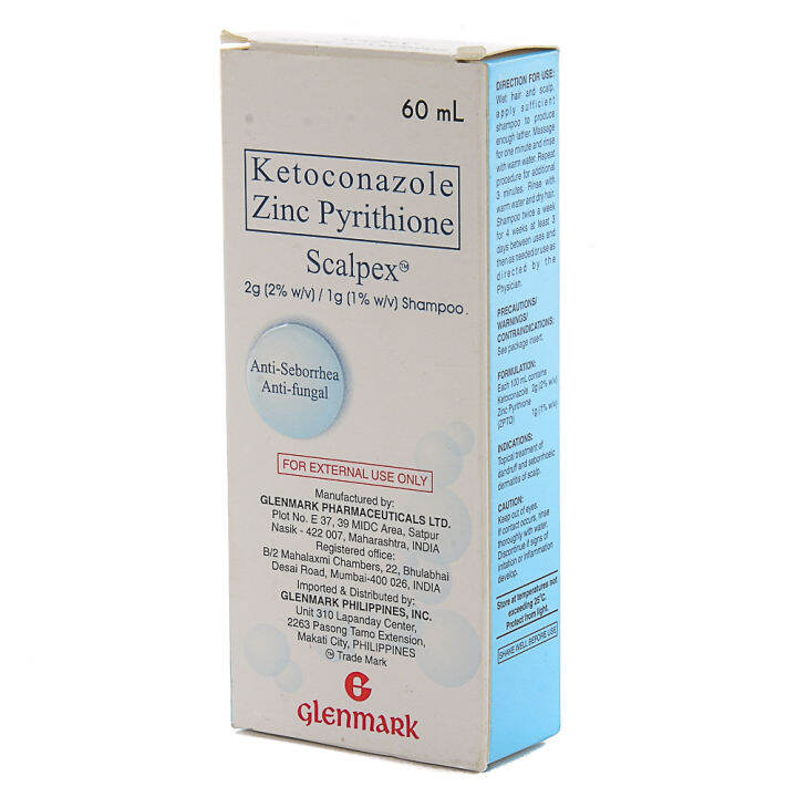 Scalpex Shampoo 60ml | Lazada PH