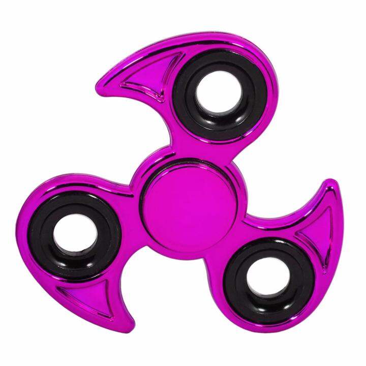Metal Alloy Shiny Krull Spinner Fidget Spinner Single Finger ...