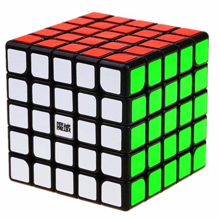 MoYu WeiChuang GTS 5 Layer Rubik's Cube 5X5X5 Speed Cube YJ8245 Black ...