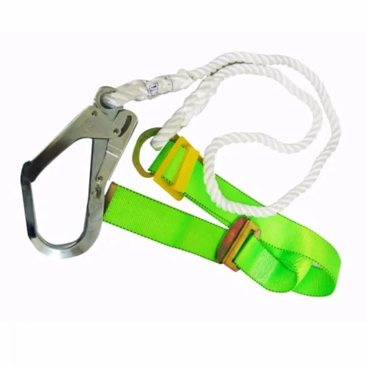 Adela Safety Work Positioning Belt with Big Hook Rebar Lanyard Fall ...