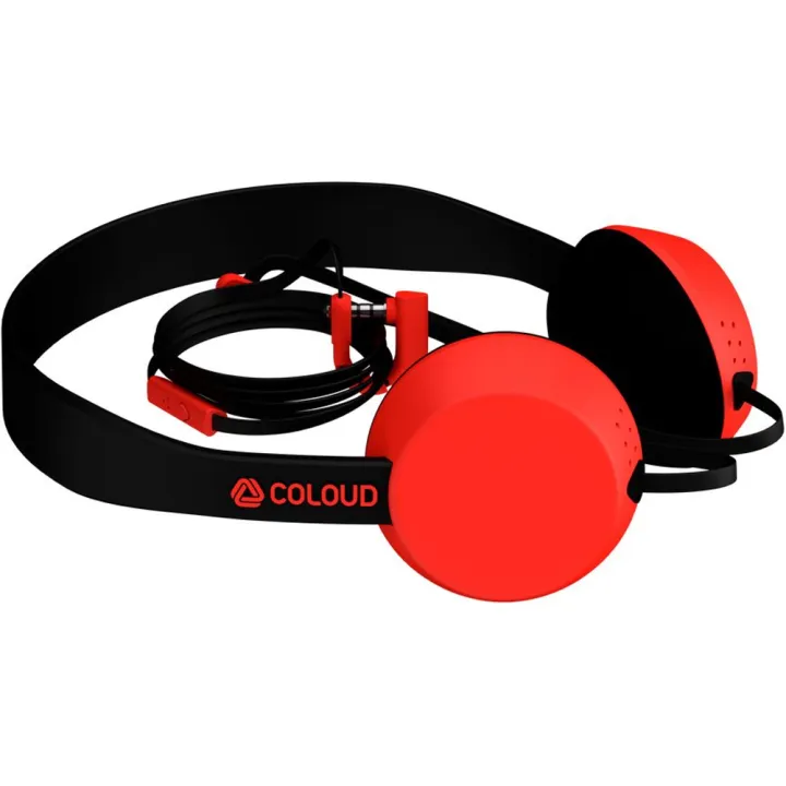 Coloud The Knock On-Ear Headphone (Black/Red) | Lazada PH