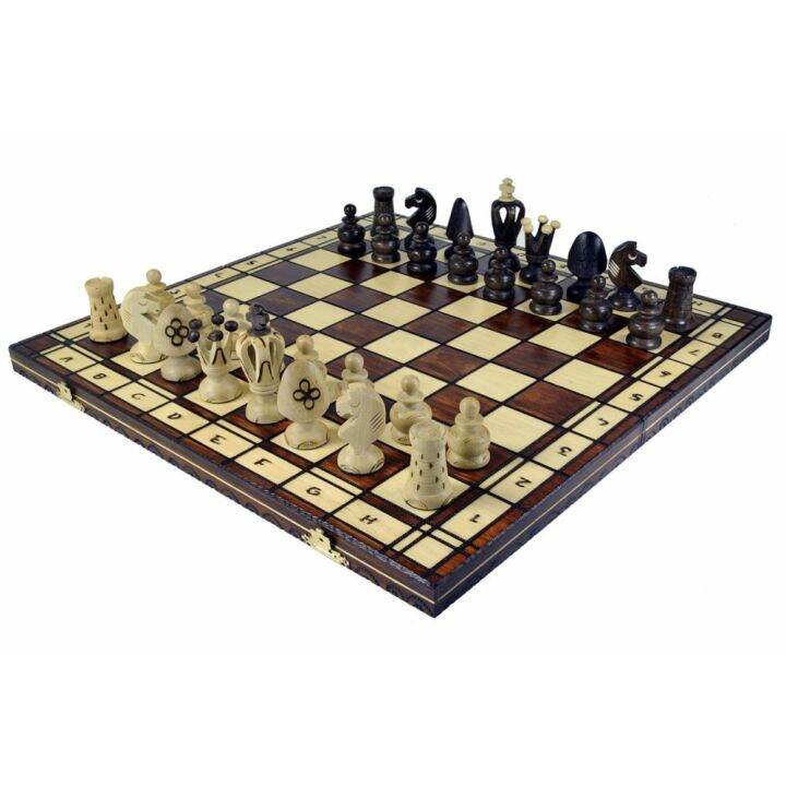 Wegiel Royal 48 European Wooden Handmade International Chess Set ...