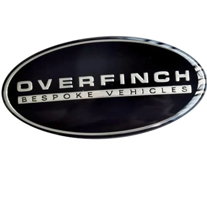 OverFinch Car Alloy Emblem Oval | Lazada PH