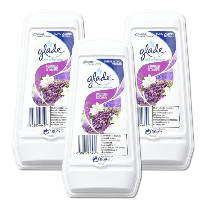Sc Johnson Glade Air Freshner Lavander & Jasmine 3 Pack (150g per pack ...