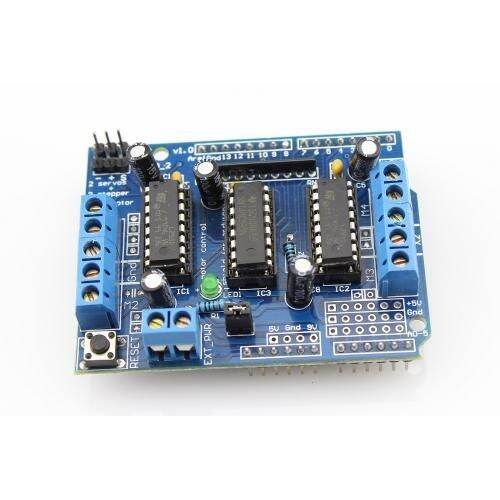 Motor Driver Shield Four Channel L293D For Arduino | Lazada PH