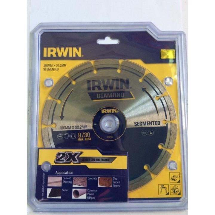 Irwin Diamond Cutting Blade 7'' (Segmented) | Lazada PH