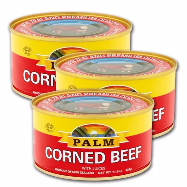 Palm Corned Beef 3 Pack (326g per pack) | Lazada PH