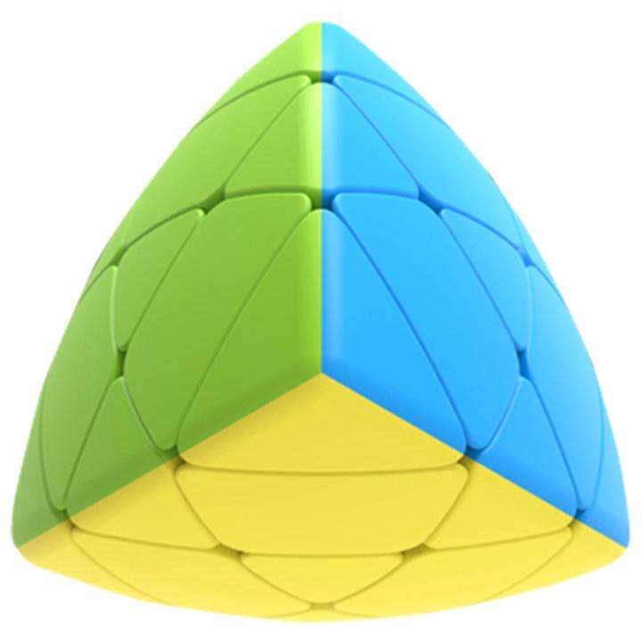 Rubik's QiYi 3x3 Mastermorphix Stickerless Magic Cube Pyramorphix ...