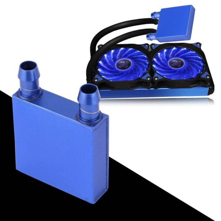 Aluminum Water Cooling Block Liquid Water Cooler Heat Sink for CPU ...