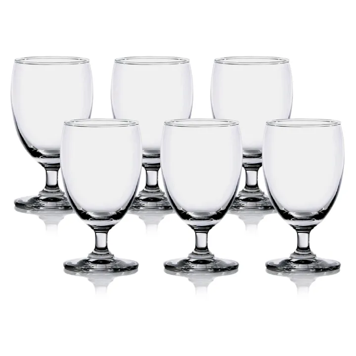 Ocean Glassware Classic Water Goblet 10oz Set of 6 (Clear) | Lazada PH