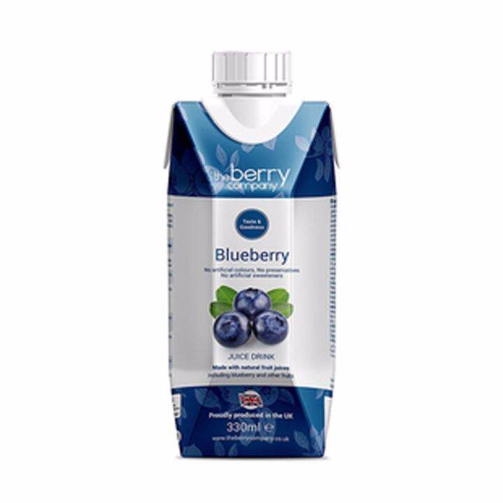 The Berry Company Blueberry Fruit Juice 330ml | Lazada PH