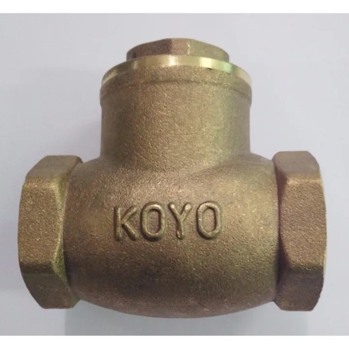 KOYO BRASS CHECK VALVE 3/4 | Lazada PH
