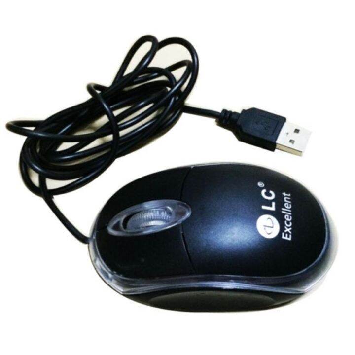 LC USB Wired Optical Mouse (Black) | Lazada PH
