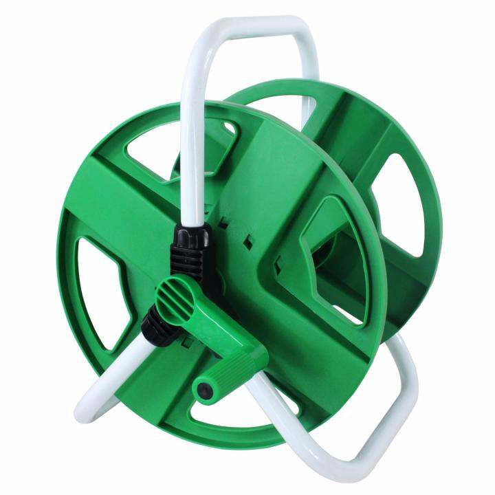 B.I.T. Portable Garden Hose Reel Water Pipe Storage Rack Holder 1/2'-15 ...