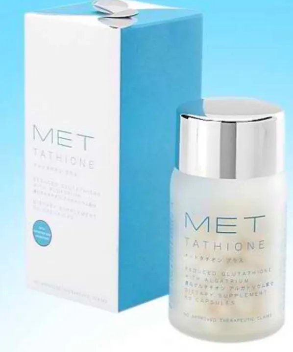 MET Tathione Soft Gel Glutathione Capsules w/ Algatrium (710mg x 60 ...