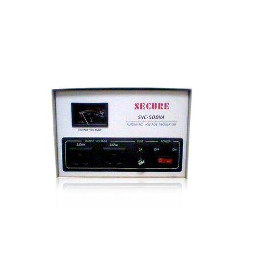 Secure SVC-500Va Automatic Voltage Regulator with Gauge | Lazada PH