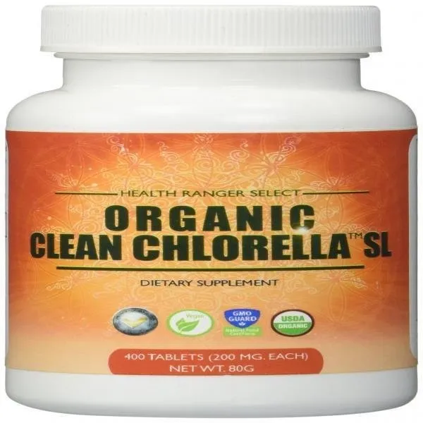 Organic Clean Chlorella SL 200mg 400 Tablets | Lazada PH