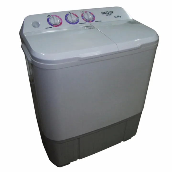 EUROTEK ETW-550W TWIN TUB WASHING MACHINE 5.5kg | Lazada PH