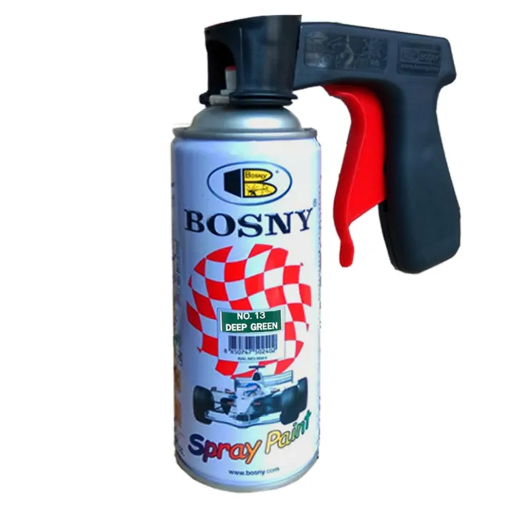 Bosny Deep Green No 13 Spray Paint with Gun Attachment. | Lazada PH