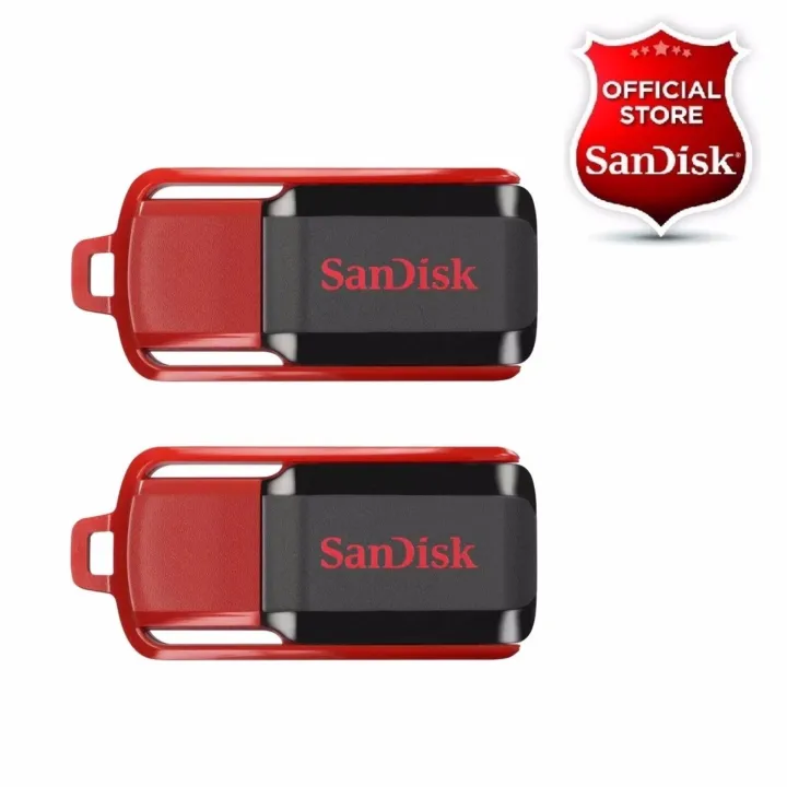 SanDisk Cruzer Switch 16GB USB Flash Drive (Black) Set of 2 | Lazada PH