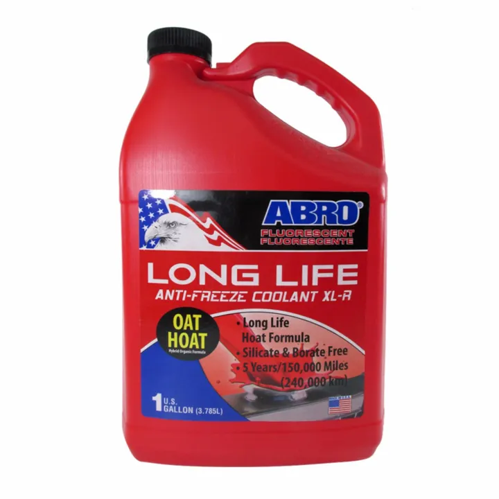 Concorde Abro Long Life Anti-Freeze Coolant Xl-R 1 U.S. Gallon Oat Hoat ...