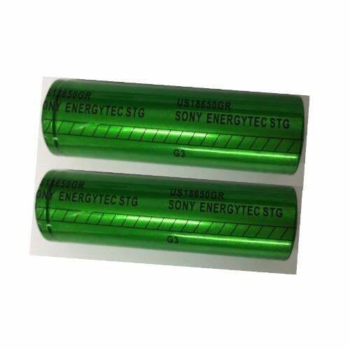 US 18650 2800mAh Flat Top Rechargeable Battery (Green) Set of 2 | Lazada PH