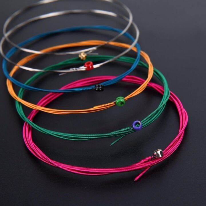 New Orphee TX620-C Muti Color Colorful ACOUSTIC Guitar Strings Color ...