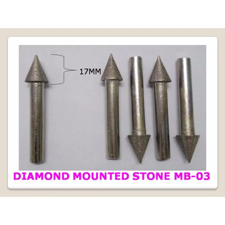 5pcs Diamond Mounted Stone MB-03 | Lazada PH