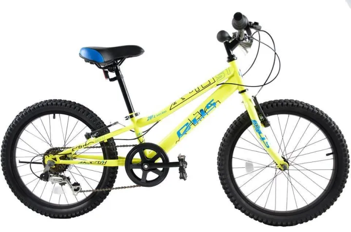 Mars Kingdom S1 ODS Kid's Bike (Yellow/Green) | Lazada PH