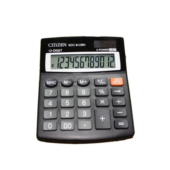 SDC-812BN Two Way Power Calculator (Black) | Lazada PH