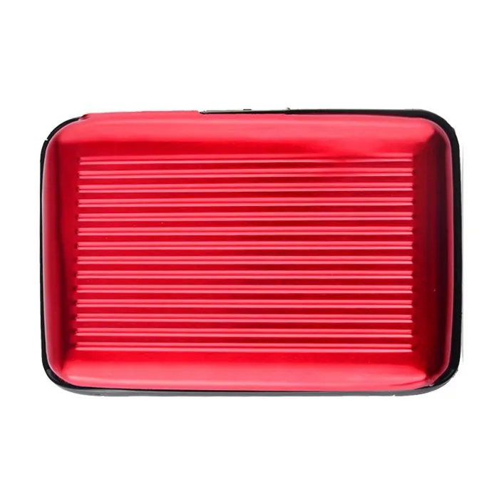 Security Credit Card Wallet (Red) | Lazada PH