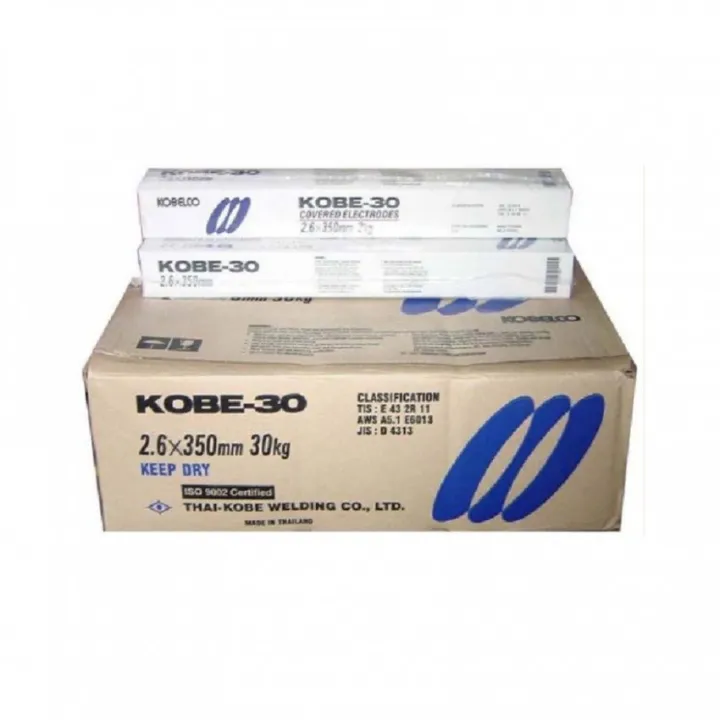 Chotiwat KOBE ลวดเชื่อม KOBE-30 2.6mm (เชื่อมเหล็ก) 20KG | Lazada.co.th