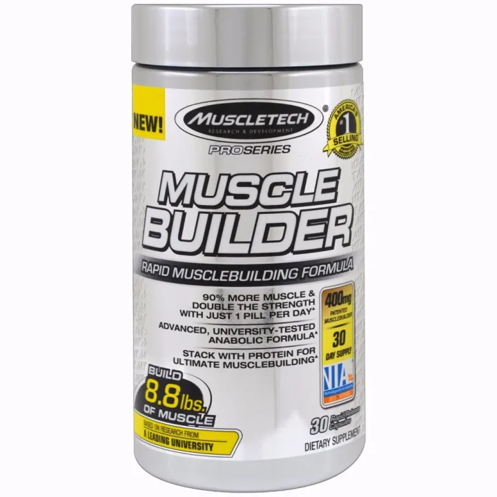MuscleTech™ Muscle Builder-30 Capsules [ 100% Original ] | Lazada.co.th