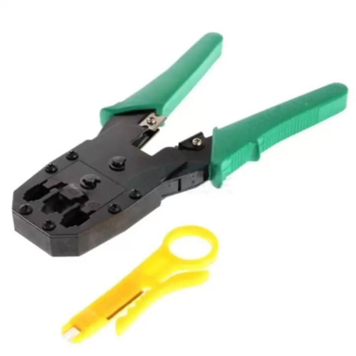 Di shop Network RJ45 CAT5 RJ11 RJ12 LAN Cable Wire Crimper Crimp Plier ...