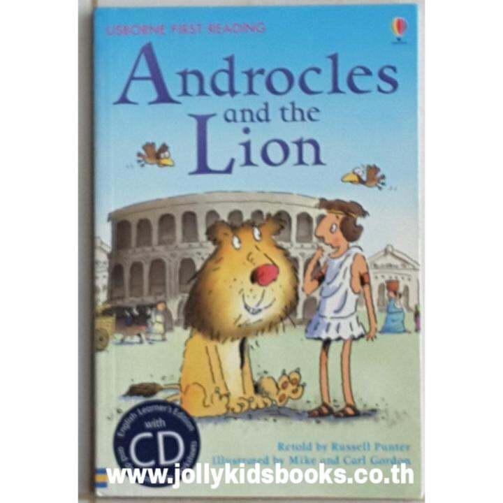 Androcles and the Lion+Cd ปกแข็ง เหมาะสำหรับหรับ 5+ | Lazada.co.th
