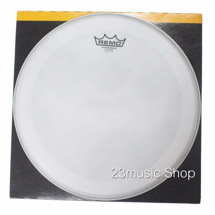 Remo Remo(BOX) Powerstroke4 Coated 14 นิ้ว - สีขาว | Lazada.co.th