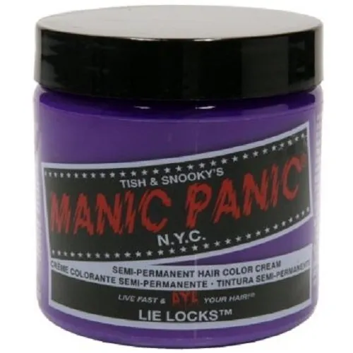 MANIC PANIC CLASSIC CREAM SEMI PERMANENT HAIR COLOR CREAM (LIE LOCKS ...