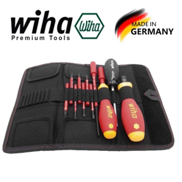 Wiha ชุดไขควงท๊อกซ์ VDE Slim ปากแบน / แฉก / ปากแฉกโพซี่ 11 ตัว / ชุด ...