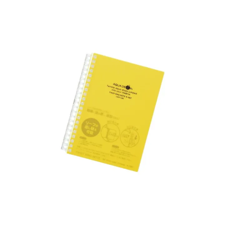 สมุดโน๊ตเปลี่ยนไส้ได้ LIHIT Twist Ring Note B6 N-1667 | Lazada.co.th