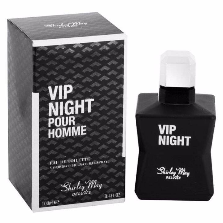 VIP Night Pour Homme EAU DE Toilette For Men 100ml. น้ำหอมผู้ชายกลิ่นไฮโซนุ่มลึกอบอุ่นผสานความ ...
