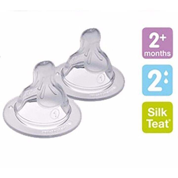MAM จุกนมสำหรับขวดนม MAM Level 2 สำหรับเด็ก 2 เดือนขึ้นไป | Lazada.co.th