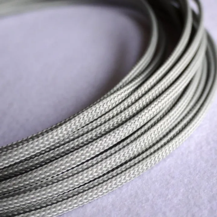 10mm Tight Braided PET Expandable Sleeving Cable Wire Sheath - 5Meters ...