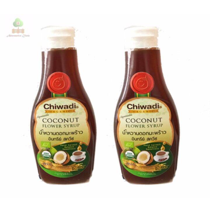 ชีวาดี น้ำหวานดอกมะพร้าวอินทรีย์ ออแกร์นิค สคีช ไม่ใส่ผงชูรสและสารกัน ...