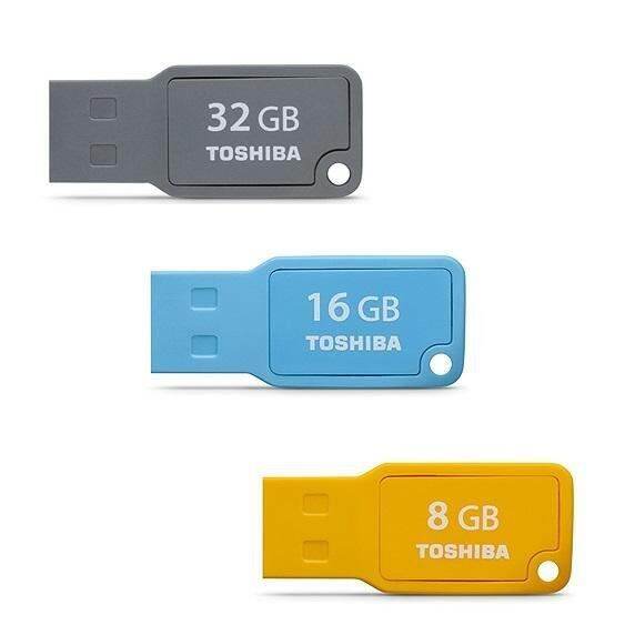 TOSHIBA USB แฟลชไดร์ฟ Flash Drive Mikawa 32 GB (Gray) | Lazada.co.th