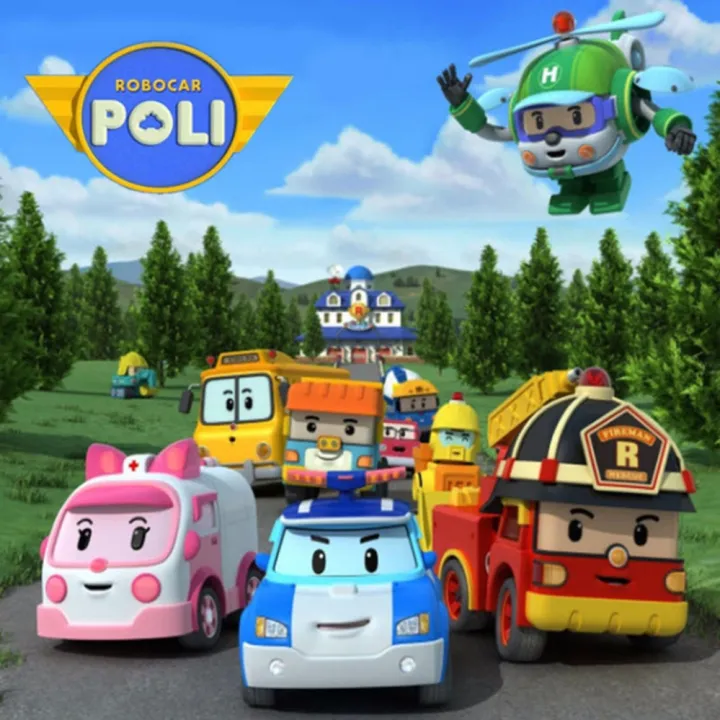 ของเล่นสำหรับเด็ก Robocar Poli - Poli (Transformers)หุ่นยนต์ตำรวจโพลี่ ...