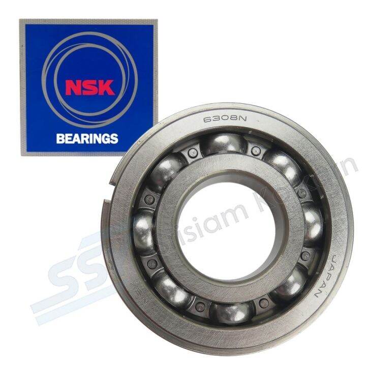 NSK ลูกปืนเม็ดกลม 6308 NR | Lazada.co.th