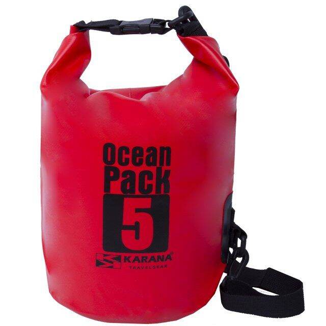 Karana Ocean Pack 5L กระเป๋ากันน้ำ - Red | Lazada.co.th